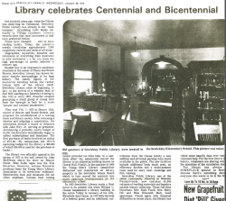 History - Sewickley Public Library